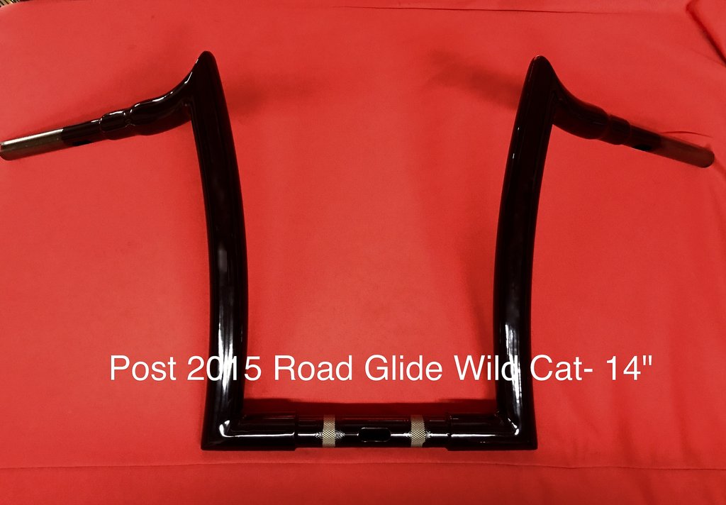 MeanCycles | 1.5 WILD CAT HANDLEBARS 2015-UP MODELS - Part No: CM-2000B10