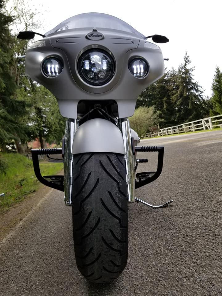 MeanCycles | 180 x 21" FRONT FAT TIRE PACKAGE FOR INDIAN / VISCTORY ...