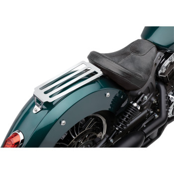 MeanCycles | DETACHABLE CHROME SOLO LUGGAGE RACK FOR INDIAN SCOUT 15=20 ...