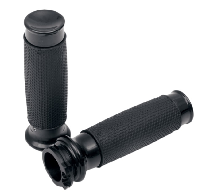 MeanCycles | VICE - RUBBER BLACK GRIPS - Part No: 0630-0444