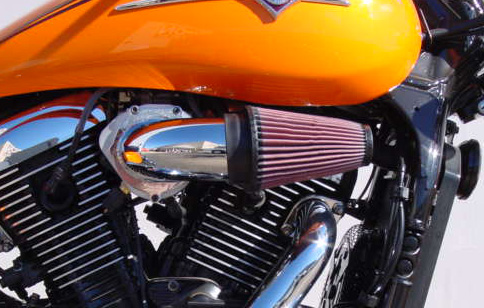 MeanCycles | TORNADO POLISHED AIR KIT FOR M50- MOUNTING BRACKET ...