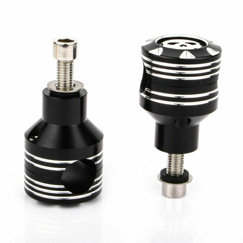MeanCycles | SKULL RISERS FOR 1' DIAMETER HANDLEBARS - Part No: ME-3111