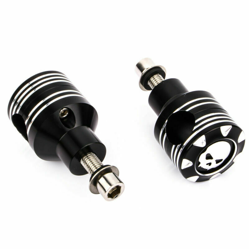 MeanCycles | SKULL RISERS FOR 1' DIAMETER HANDLEBARS - Part No: ME-3111