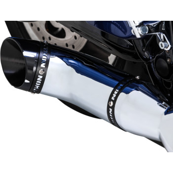 MeanCycles | RAYZER 2:1 CHROME EXHAUST SYSTEM FOR 17-UP TOURING MODELS ...