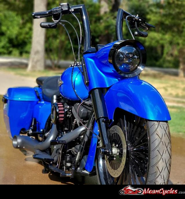 MeanCycles | 2” THICK REVERSE HIGHBALL BARS - Part No: 2RH12-1B