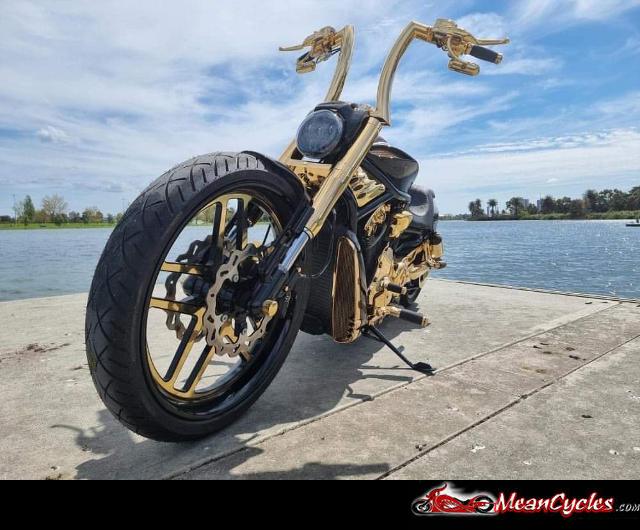 MeanCycles | 2” THICK REVERSE HIGHBALL BARS - Part No: 2RH12-1B