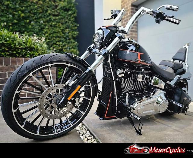 MeanCycles | 2” THICK REVERSE HIGHBALL BARS - Part No: 2RH12-1C